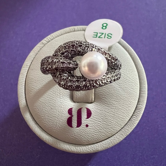 Bomb Party | Jewelry | Bomb Party Ring Artful Details Hematite Plating ...